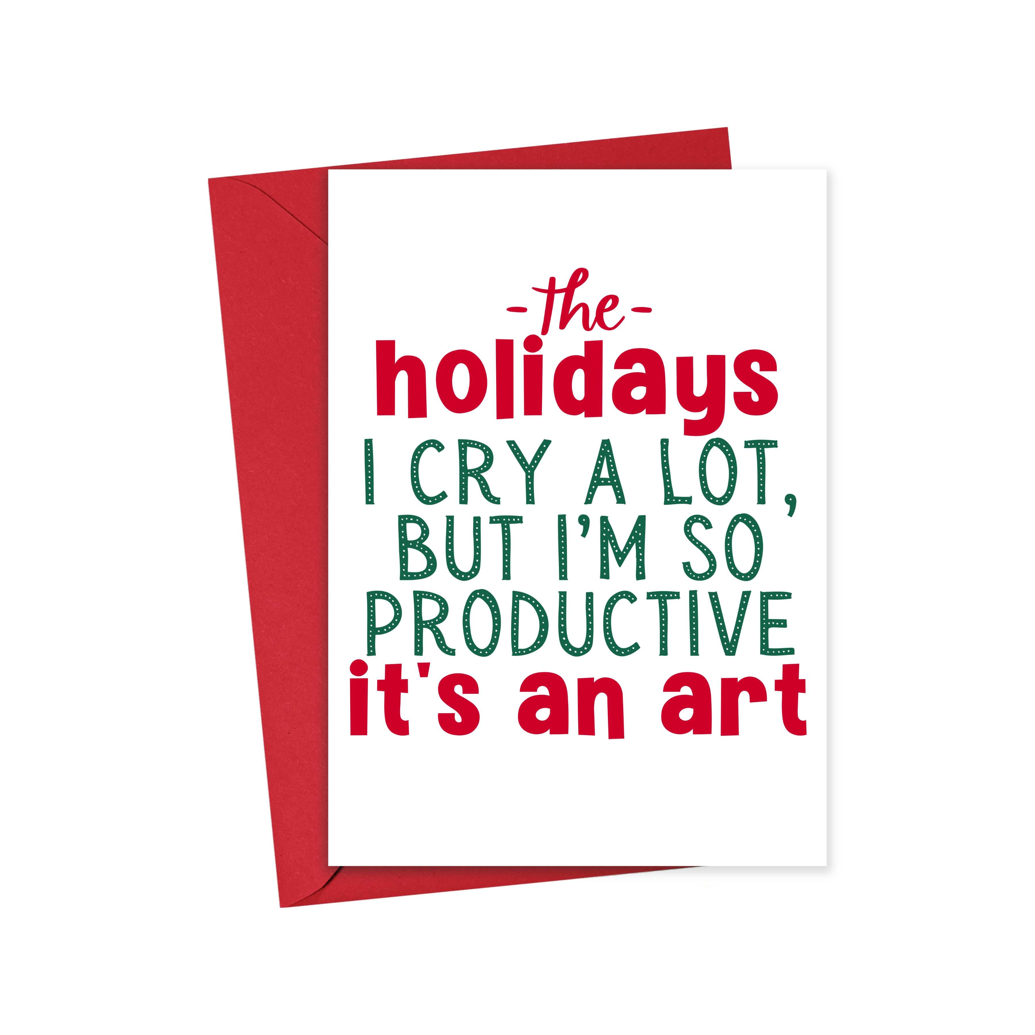 Taylor Swift Christmas Card for Swiftie Lover – R is for Robo