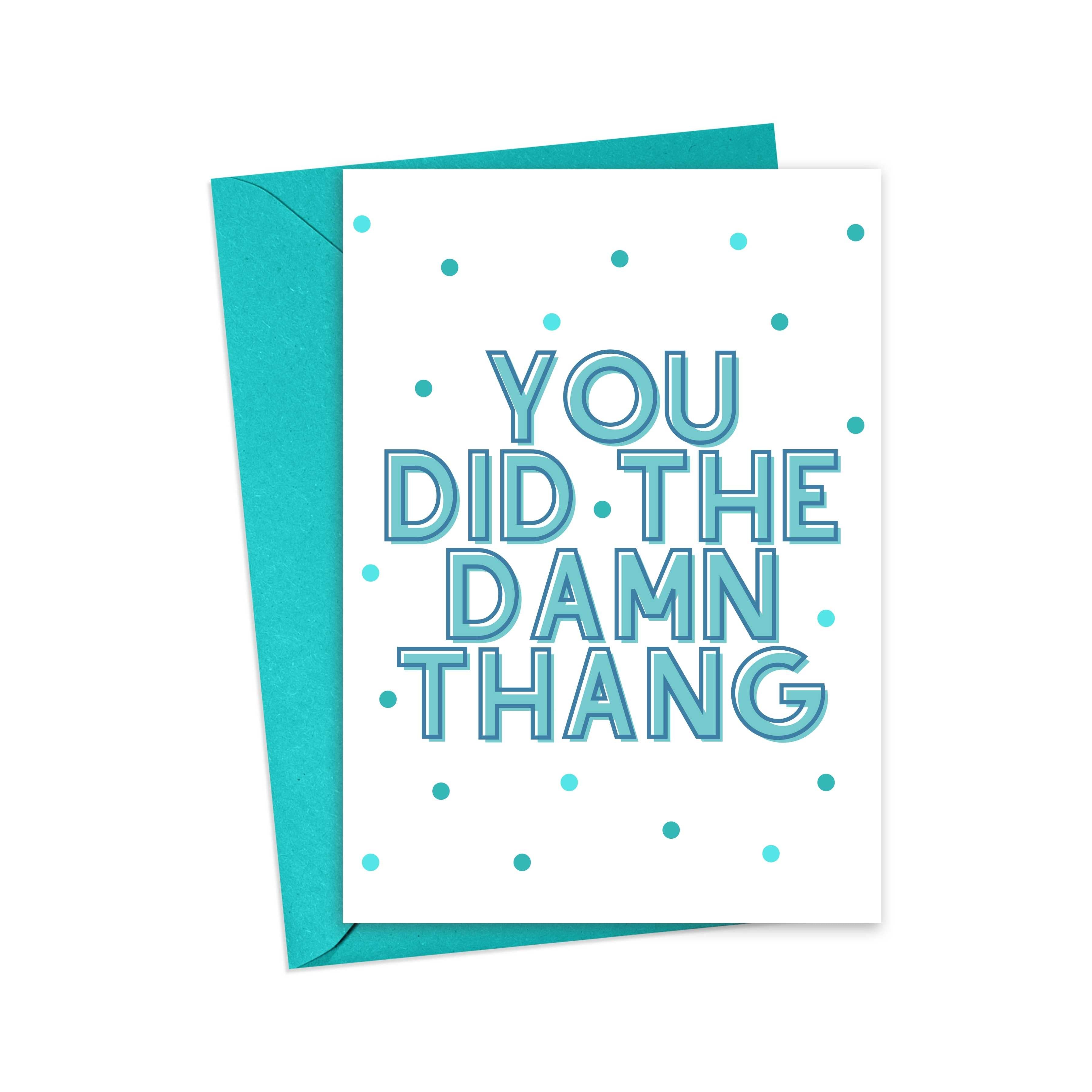 Funny and Sassy Congratulations Greeting Cards – R is for Robo